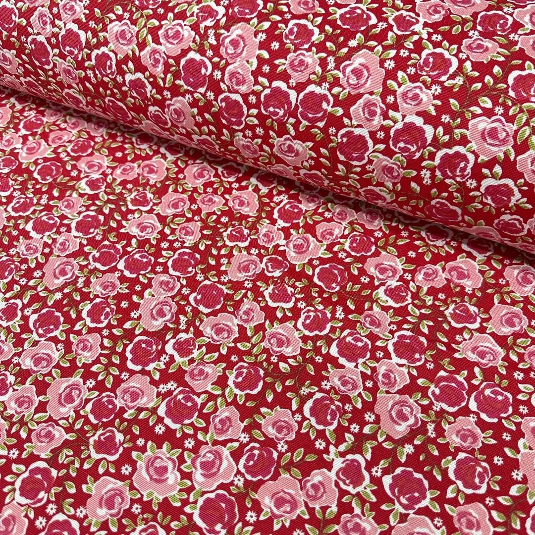 Rose Upholstery Fabric by the Yard Shabby Chick Floral Fabric Cabbage ...