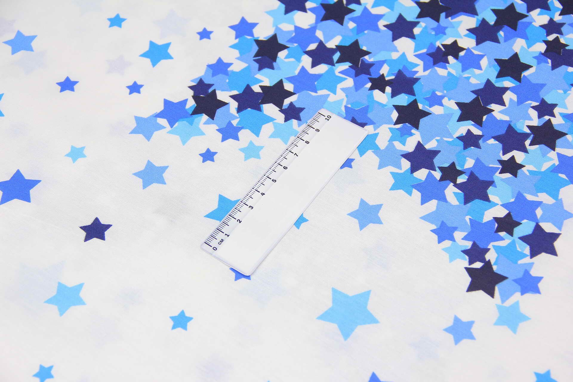 Stars fabric Quilting fabric with red stars Baby boy cotton | Etsy