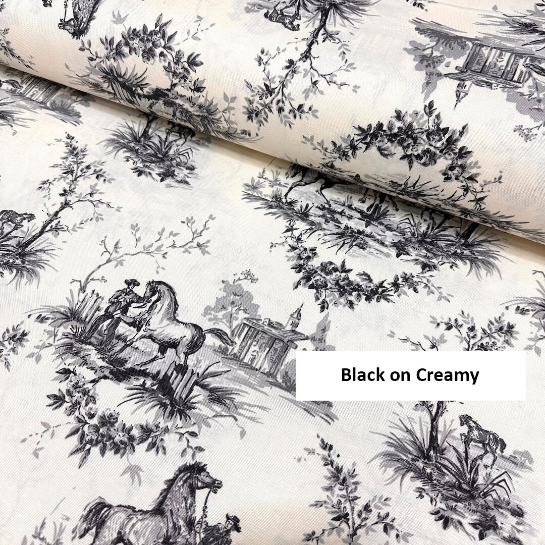 Cowboy Fabric Upholstery Fabric Rodeo Ranch Country Western Horses ...