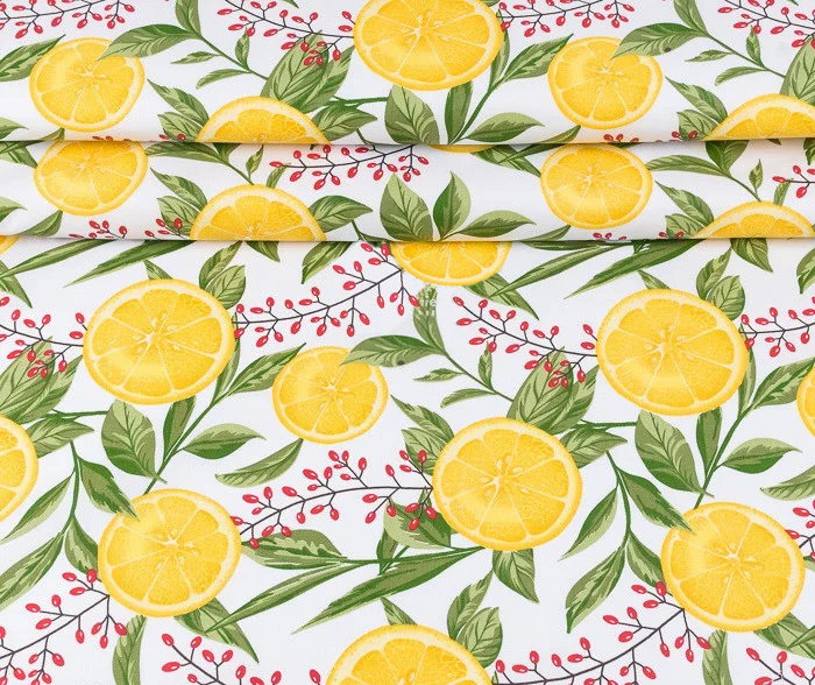 Fruit print fabric Oranges fabric by the yard-meter Citrus | Etsy