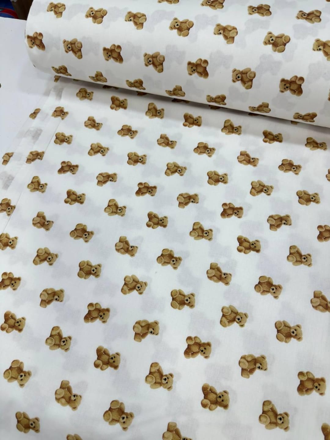 Bear Fabric Animals Fabric Baby Boy Fabric by the Yard Baby Fabric ...