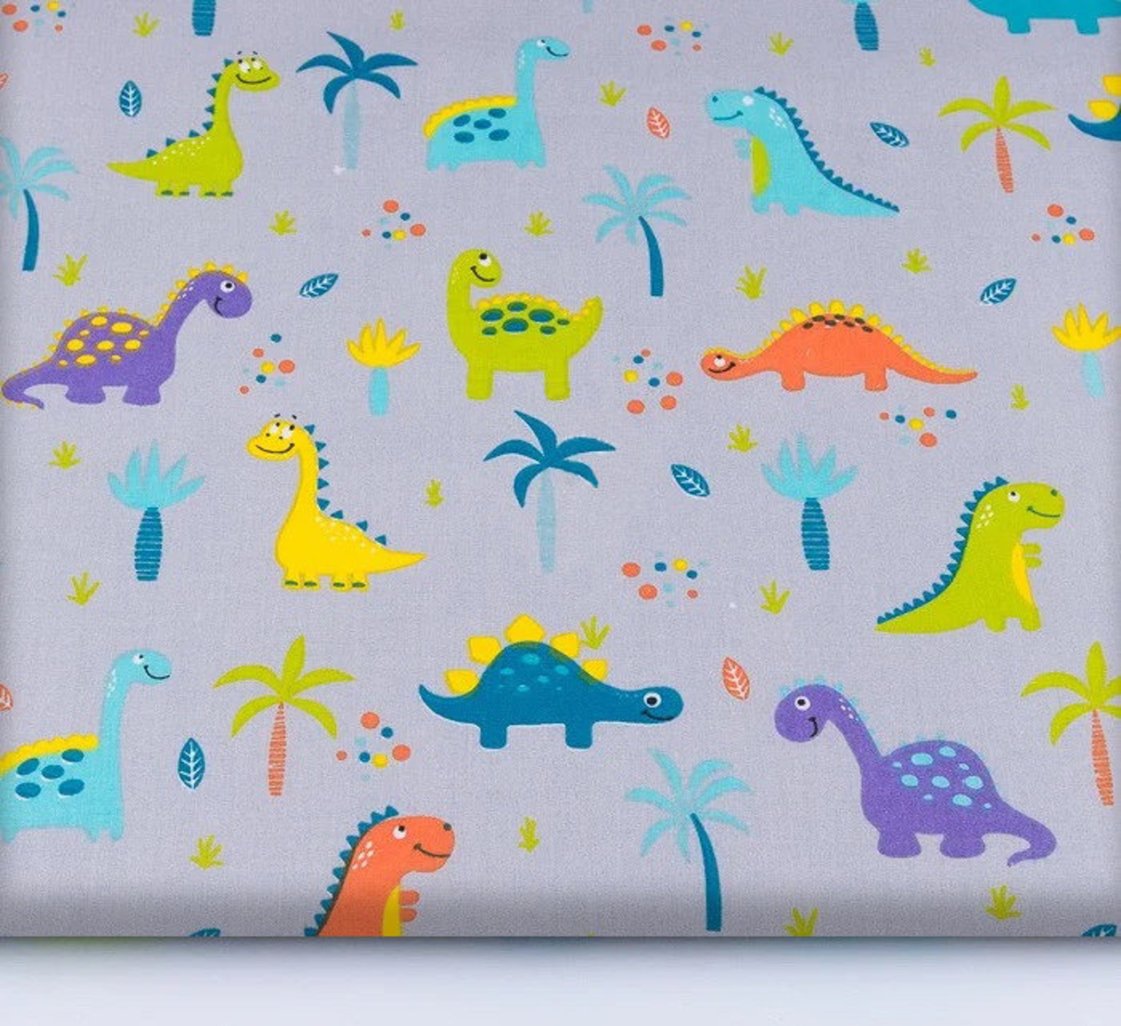 Dinosaurs fabric Dino fabric Baby dinosaur fabric by the | Etsy