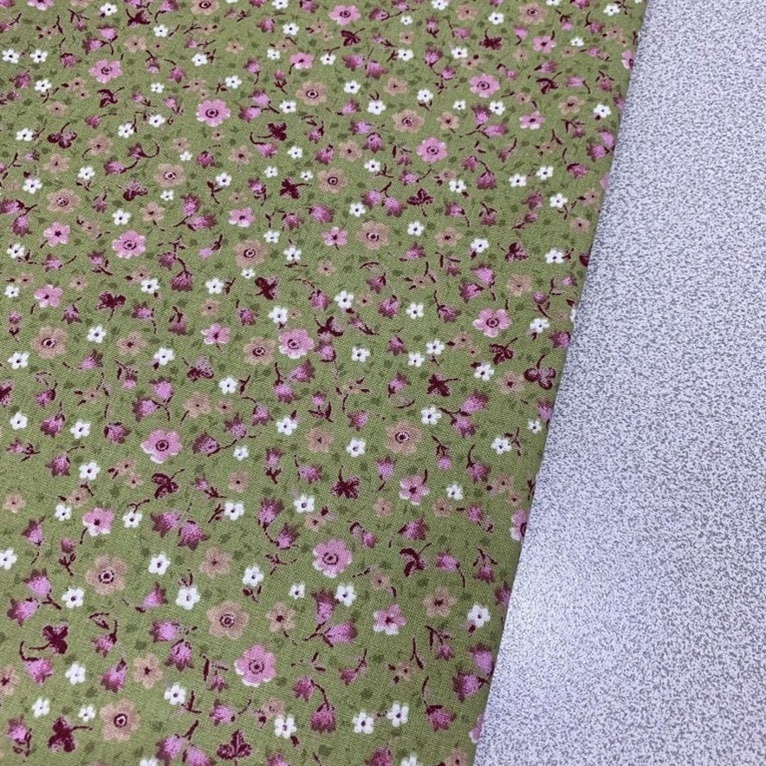 Small Floral Fabric Tiny Flower Fabric Mini Flowers Fabric - Etsy