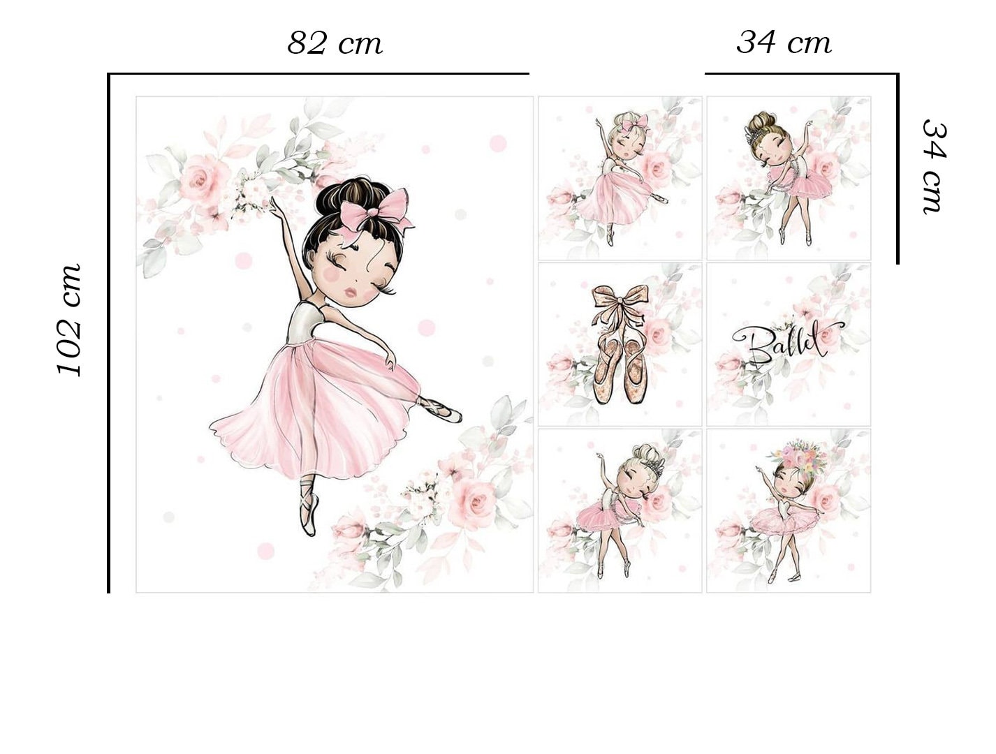 Baby Quilt Panels Baby Girl Panel for Quilting Floral Nursery - Etsy