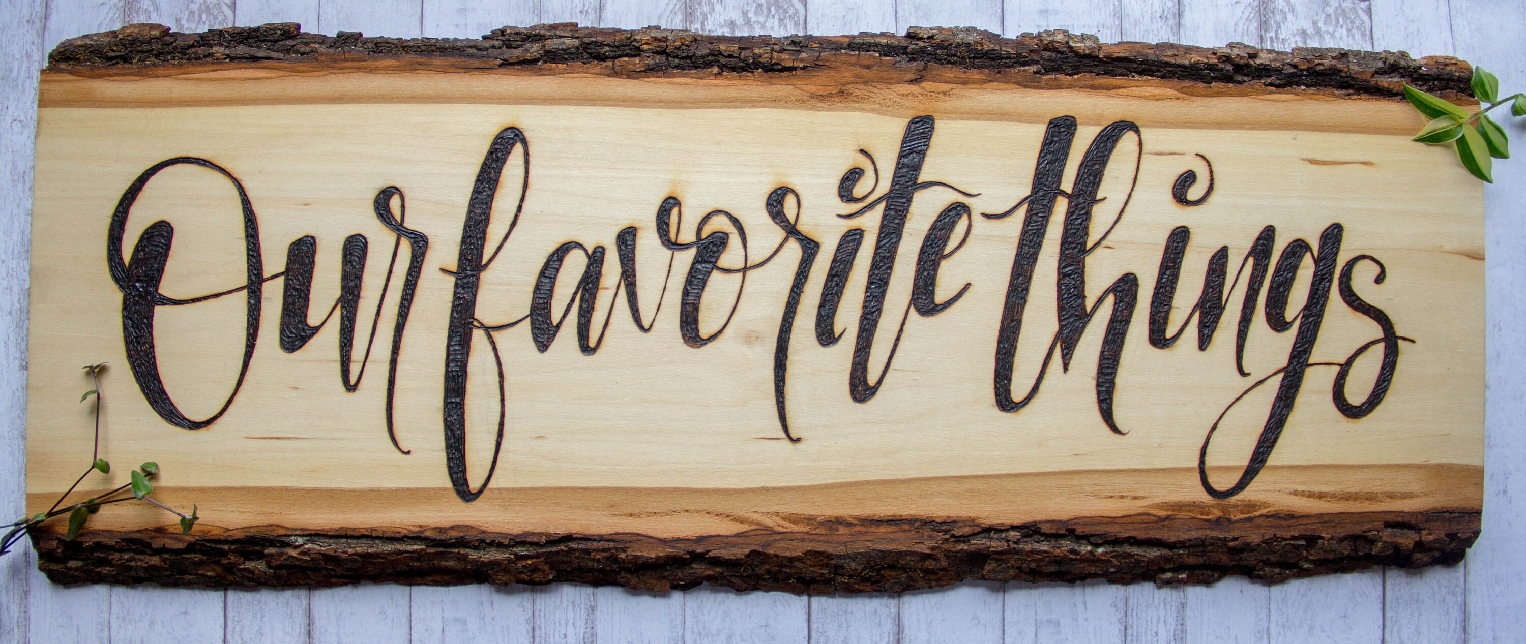 Live Edge Custom Signage-for Businesses, Man Caves, Kitchens, Etc! - Etsy