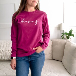 Happy Tee - Etsy
