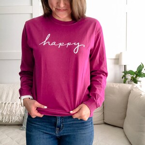 Happy Tee - Etsy