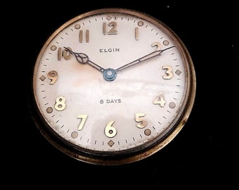 Elgin Vintage Clock | Etsy
