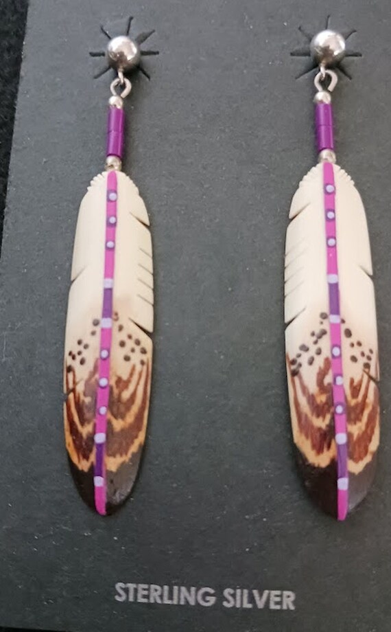 hand painted on bone - Gem