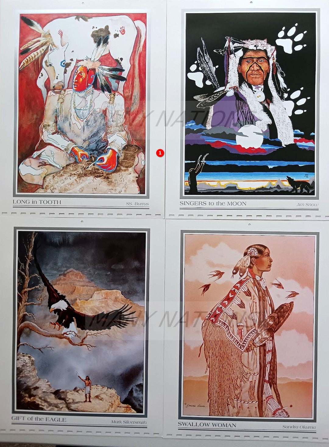 Native American Calendar Prints - Etsy UK