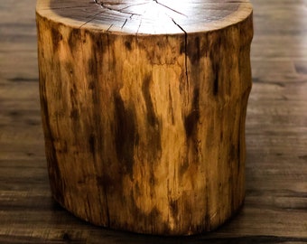 Tree Stump Table - Etsy