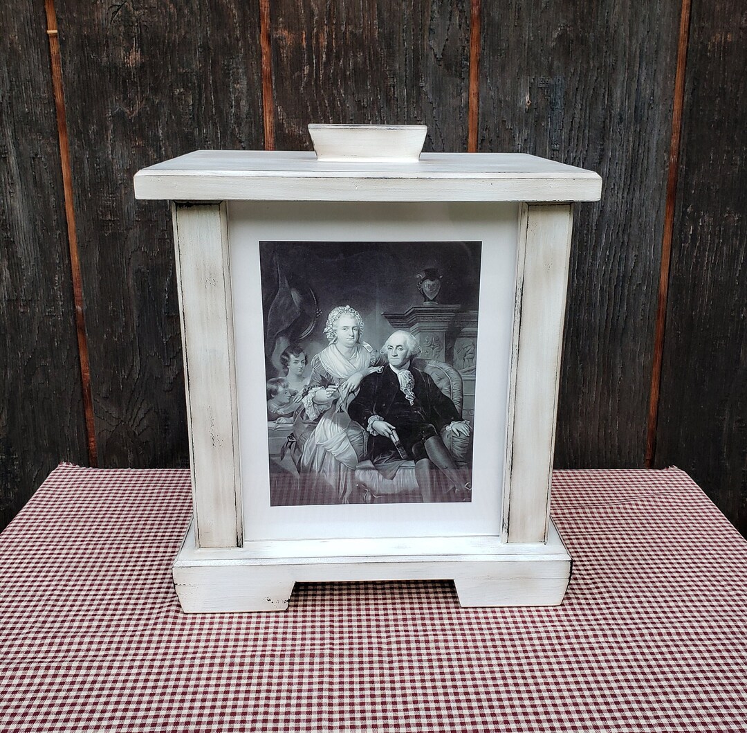 Cremation Urn, Adult Urn, Personalized Urn, Rustic Urn, Vintage Look ...