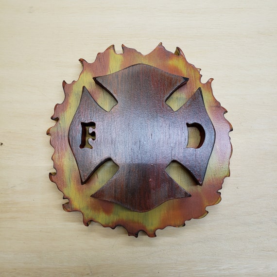 Fireman Sign First Responder First Responder Symbol - Etsy