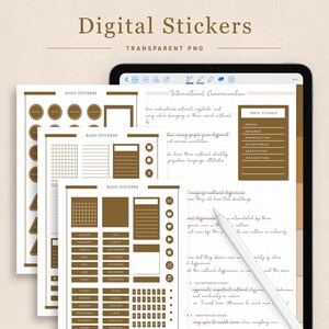 500 Digital Stickers Transparent PNG Pre-cropped Sticky - Etsy