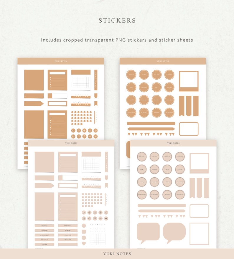 12 Tab Dark Digital Notebook | Wide Ruled | Goodnotes Template ...