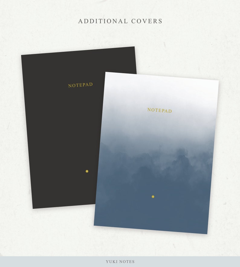 Narrow Ruled Notepad | Digital Notebook | Goodnotes Template ...