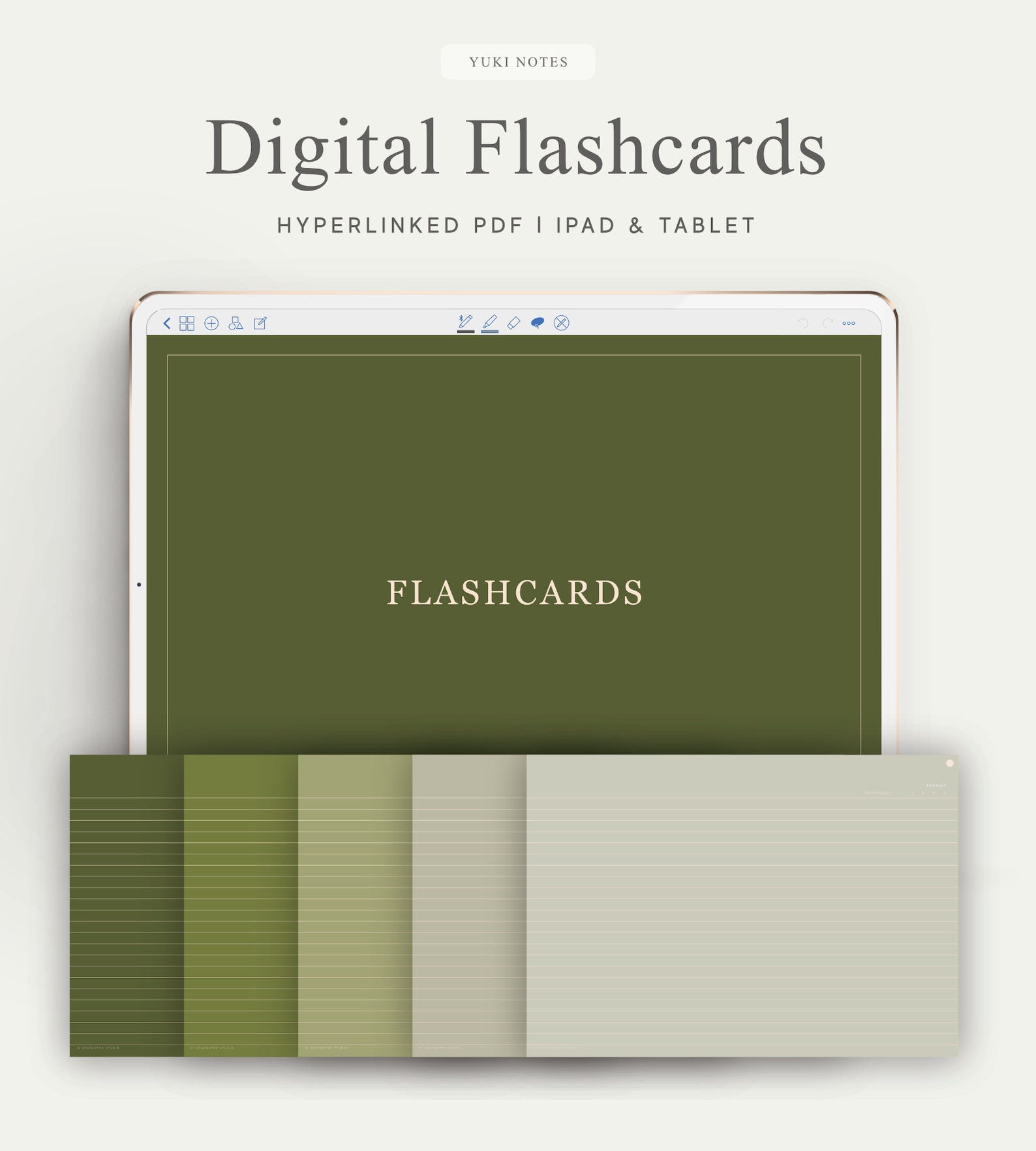 how-to-do-flashcards-on-goodnotes-125-digital-flashcards-hyperlinked