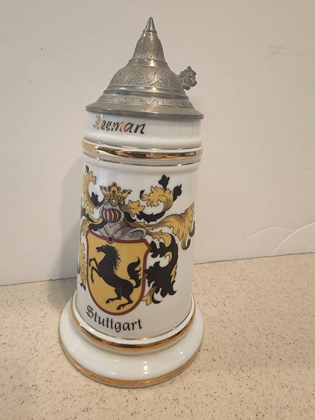 Herman Stuttgart Vintage Beer Mug - Etsy