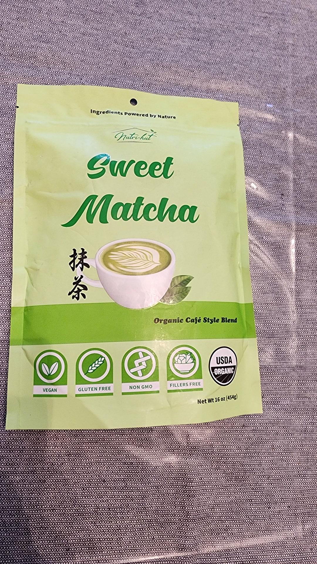 Sweet Matcha Organic Cafè Style Blend organic Sweet Matcha Green Tea ...