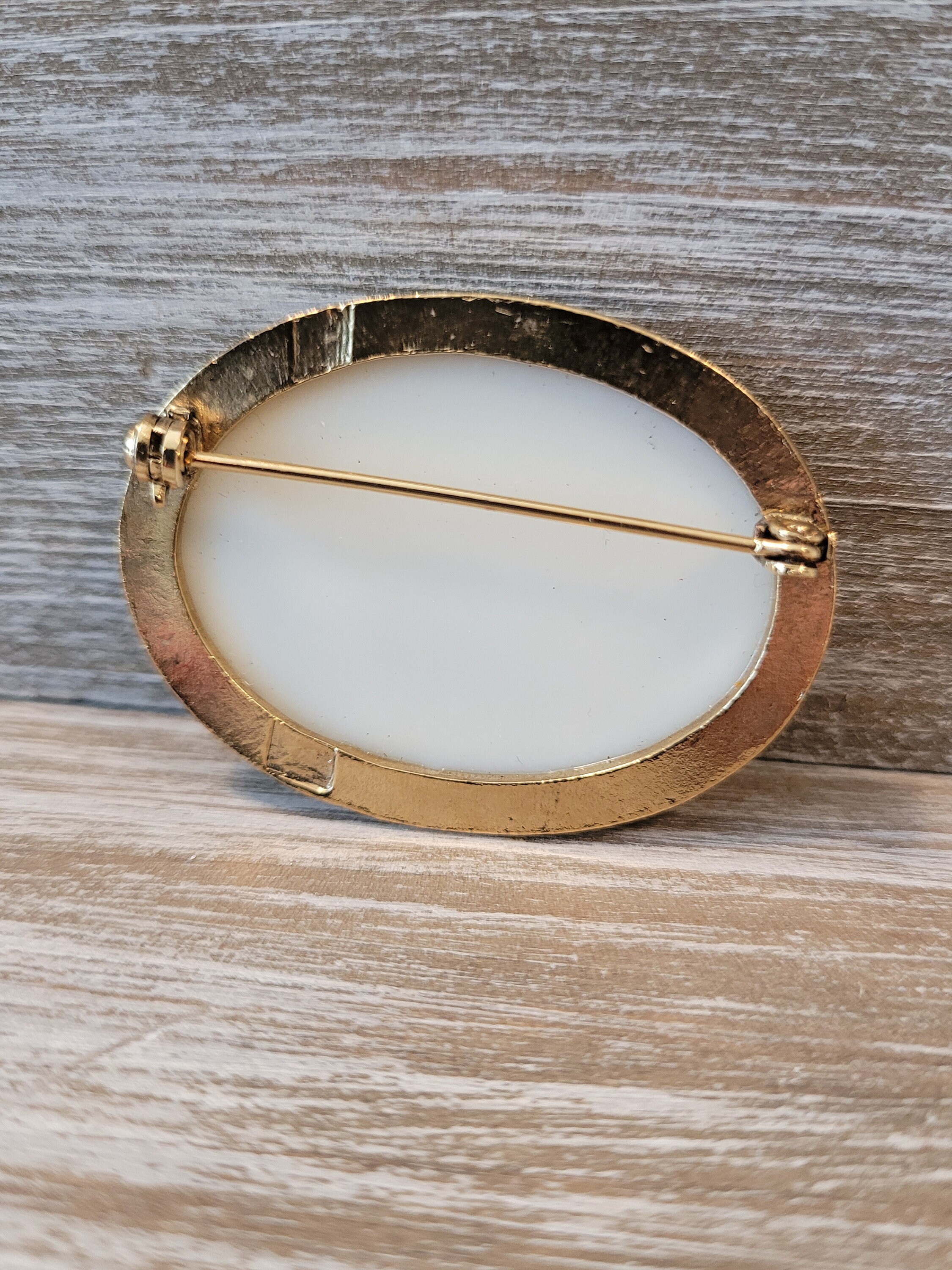 Vintage Gold-tone Flowers Broch - Etsy