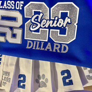 Senior Szn Set Sweatshirt and Skirt Set School Girl Senior - Etsy