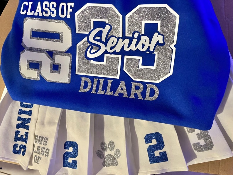 Senior Szn Set Sweatshirt and Skirt Set School Girl Senior - Etsy