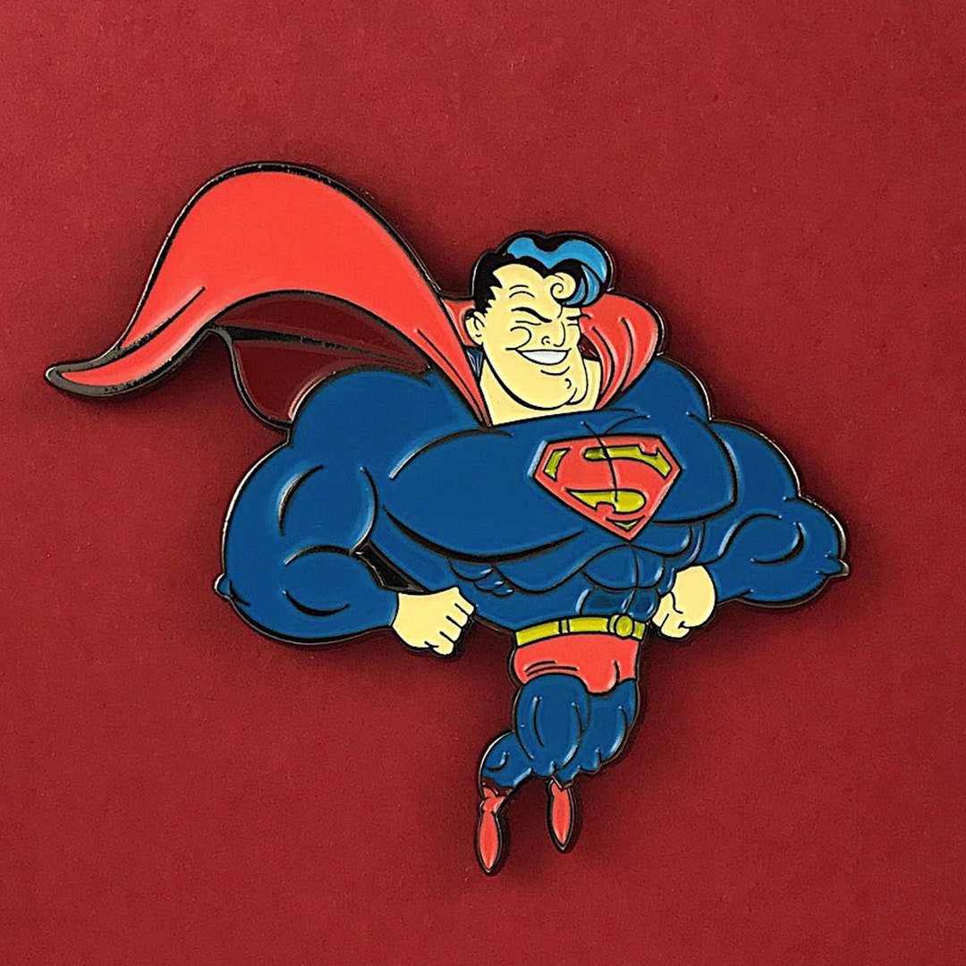 Superman Enamel Pin - Etsy
