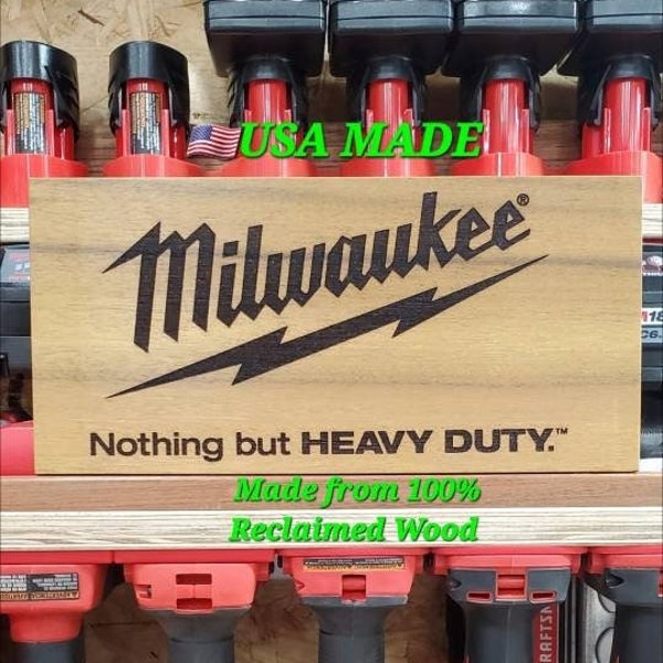 Milwaukee Tool Sign - Etsy