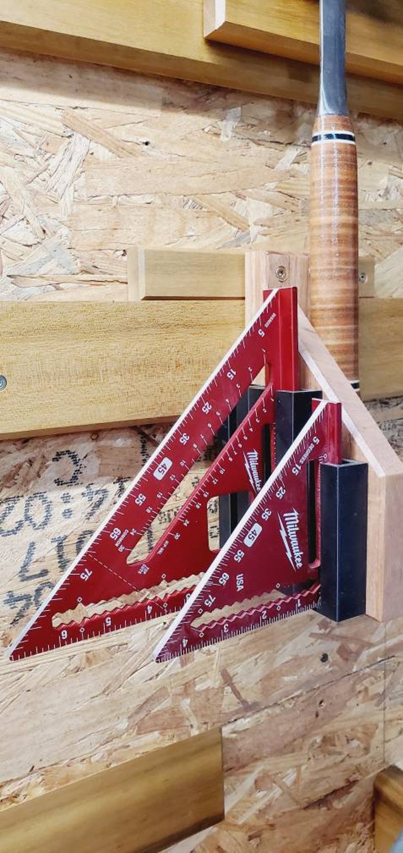 Speed Square Holder/guarantee to Fit Red Milwaukee Speed Squares/under ...