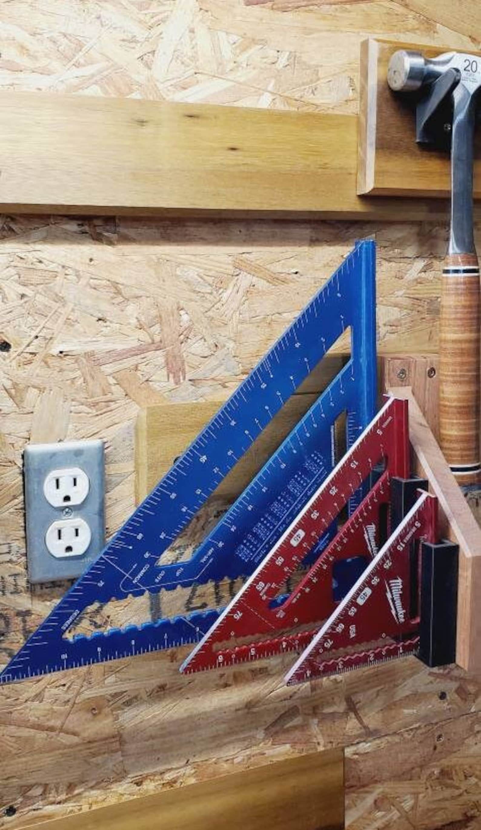 Speed Square Holder/guarantee to Fit Red Milwaukee Speed Squares/under ...