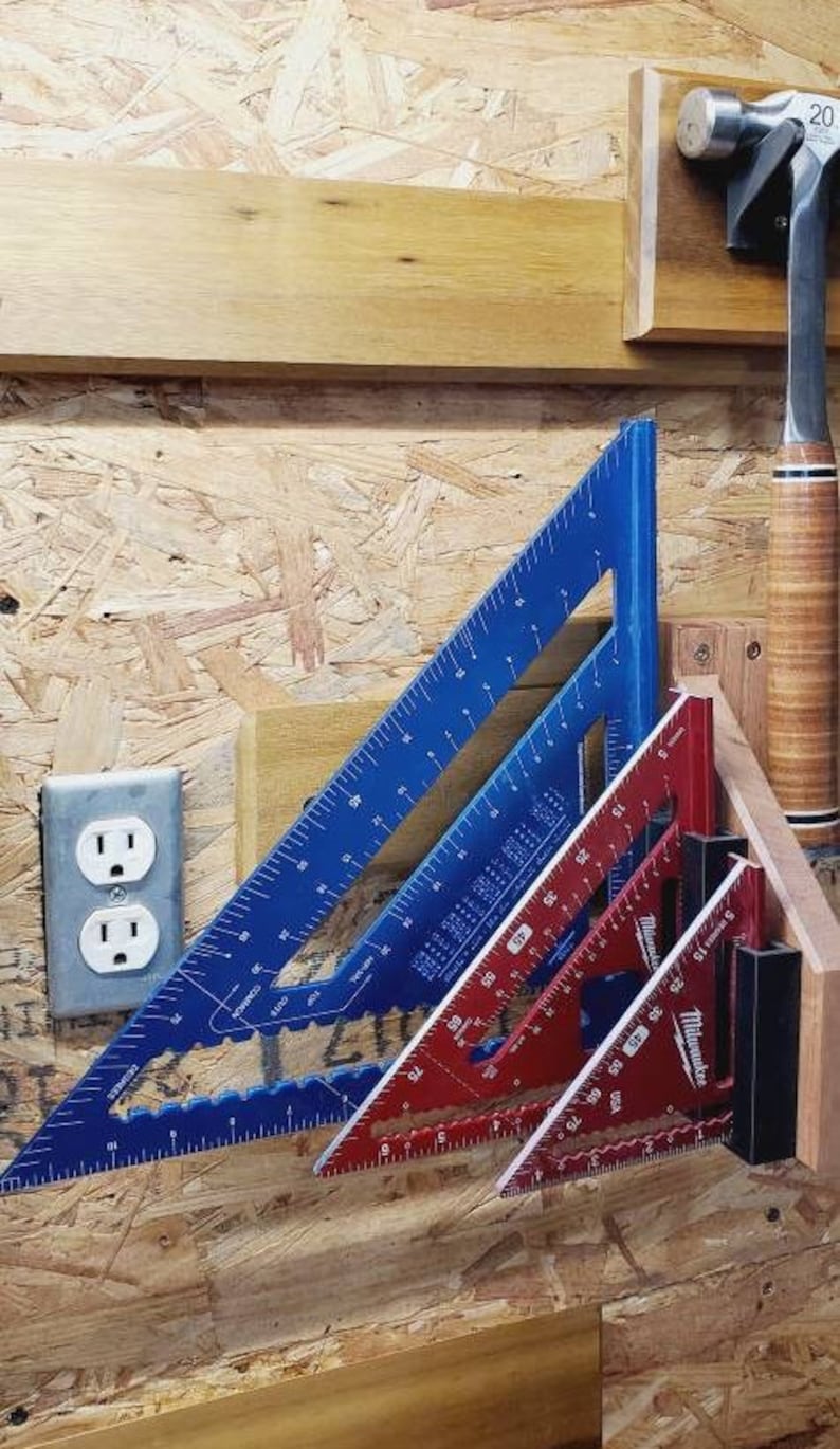 Speed Square Holder/guarantee to Fit Red Milwaukee Speed Squares/under ...