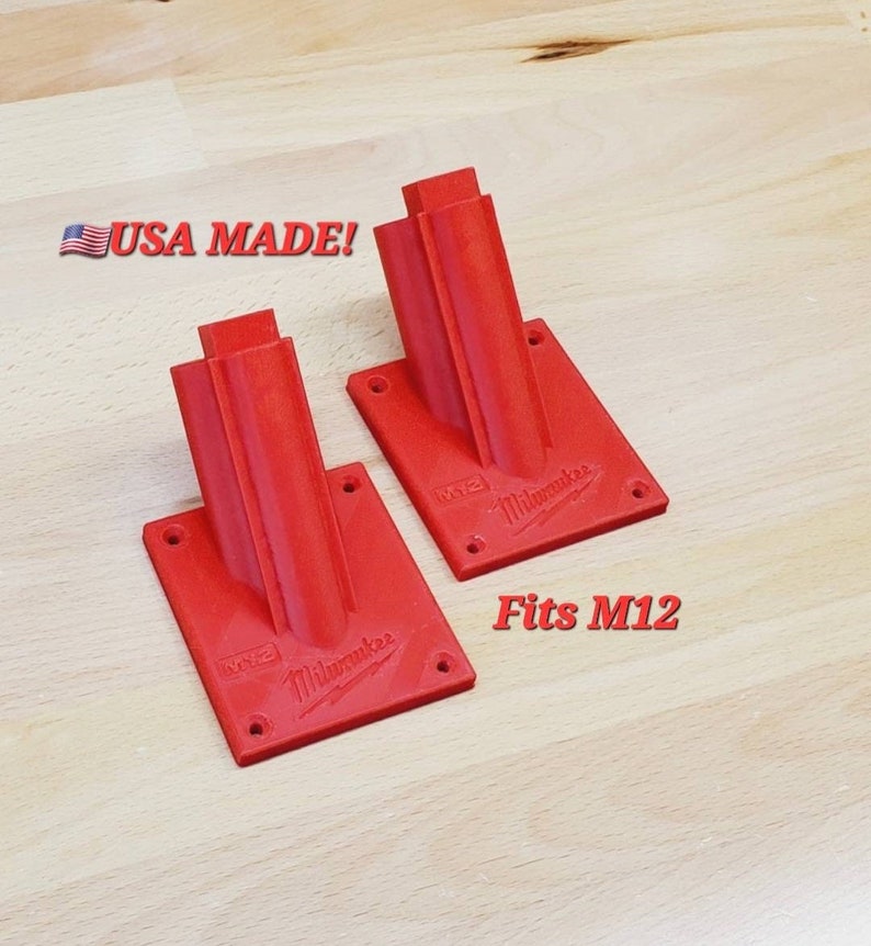 5 Pack Milwauke Red Tool M12 Tool Holder/fits Most M12 Tools - Etsy