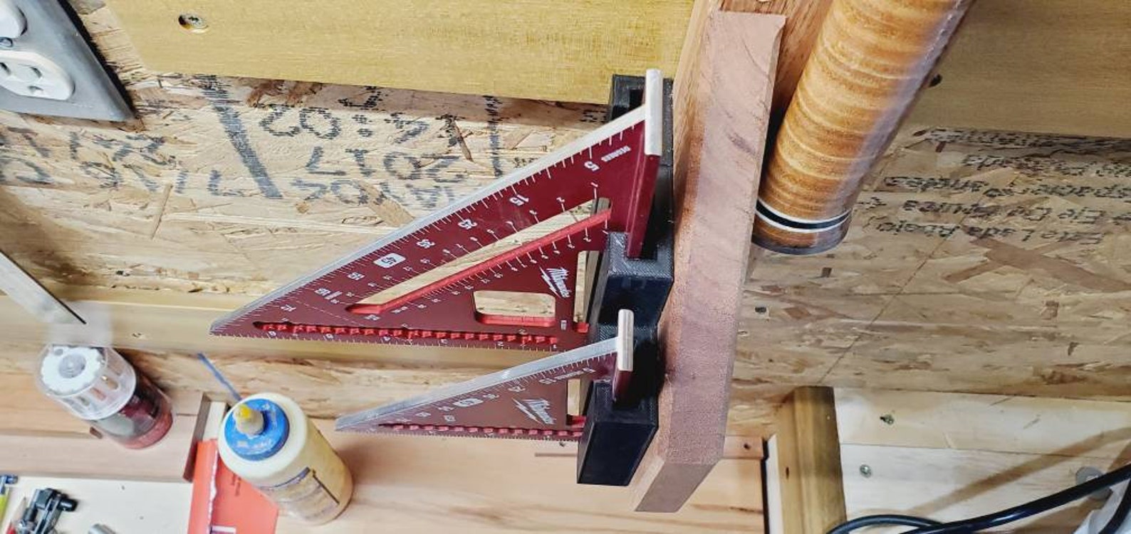 Speed Square Holder/guarantee to Fit Red Milwaukee Speed Squares/under ...