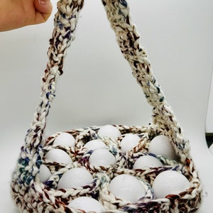 Egg Collection Basket Crochet Pattern, PDF Instant Download - Etsy