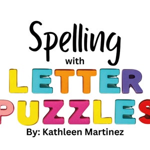 Spelling With Letter Puzzles Digital PDF Printable - Etsy