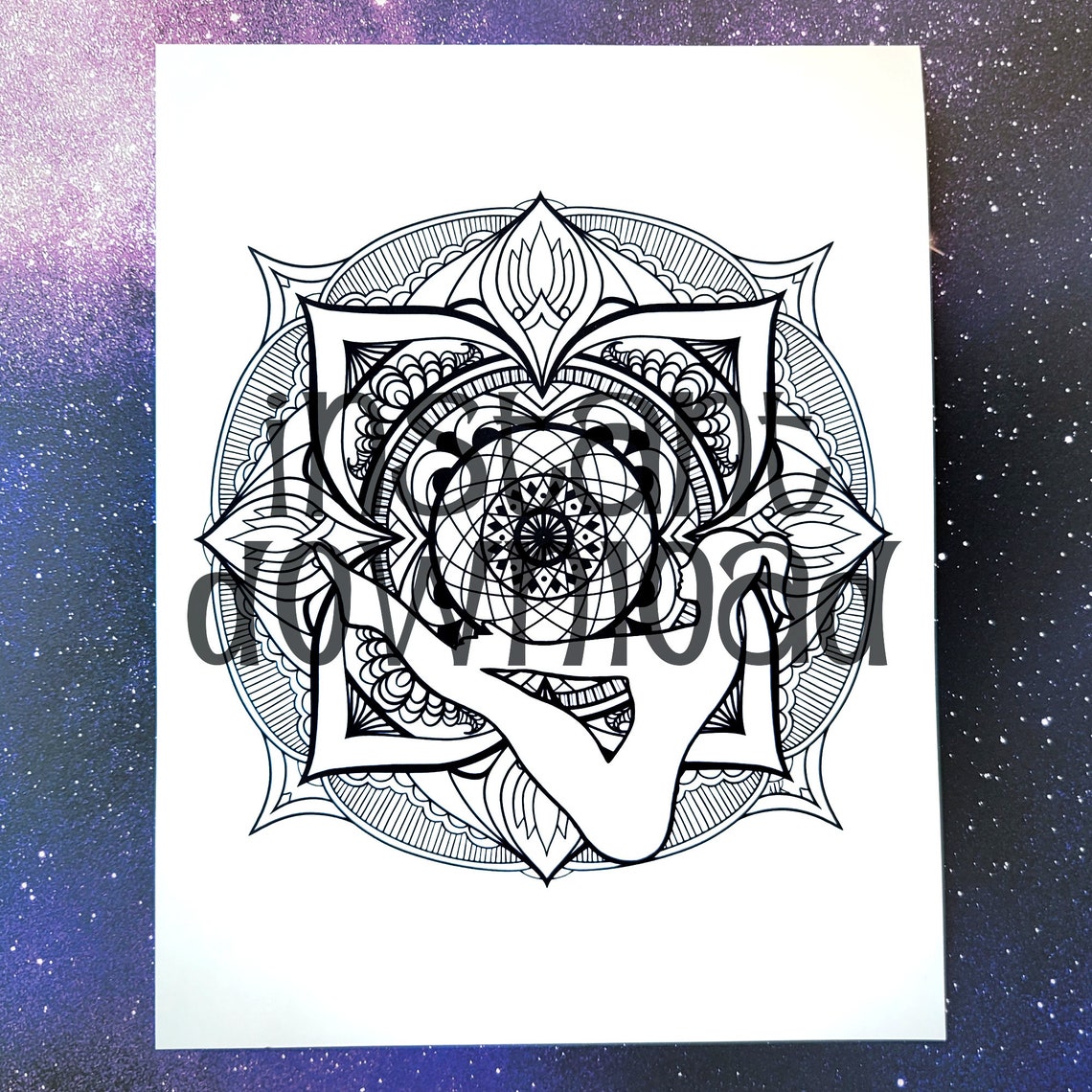 Solar Plexus Chakra 'strive' Coloring Page Instant - Etsy