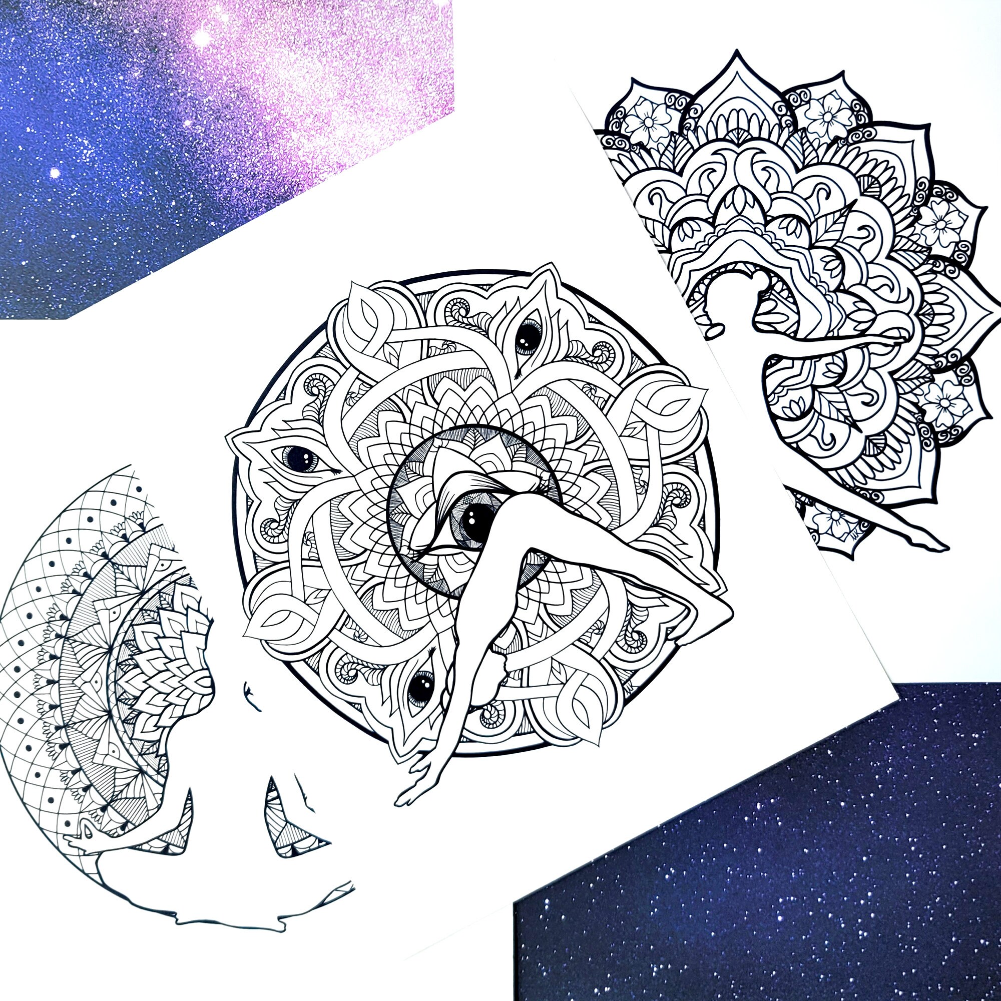 Third Eye Chakra 'see' Coloring Page Instant - Etsy