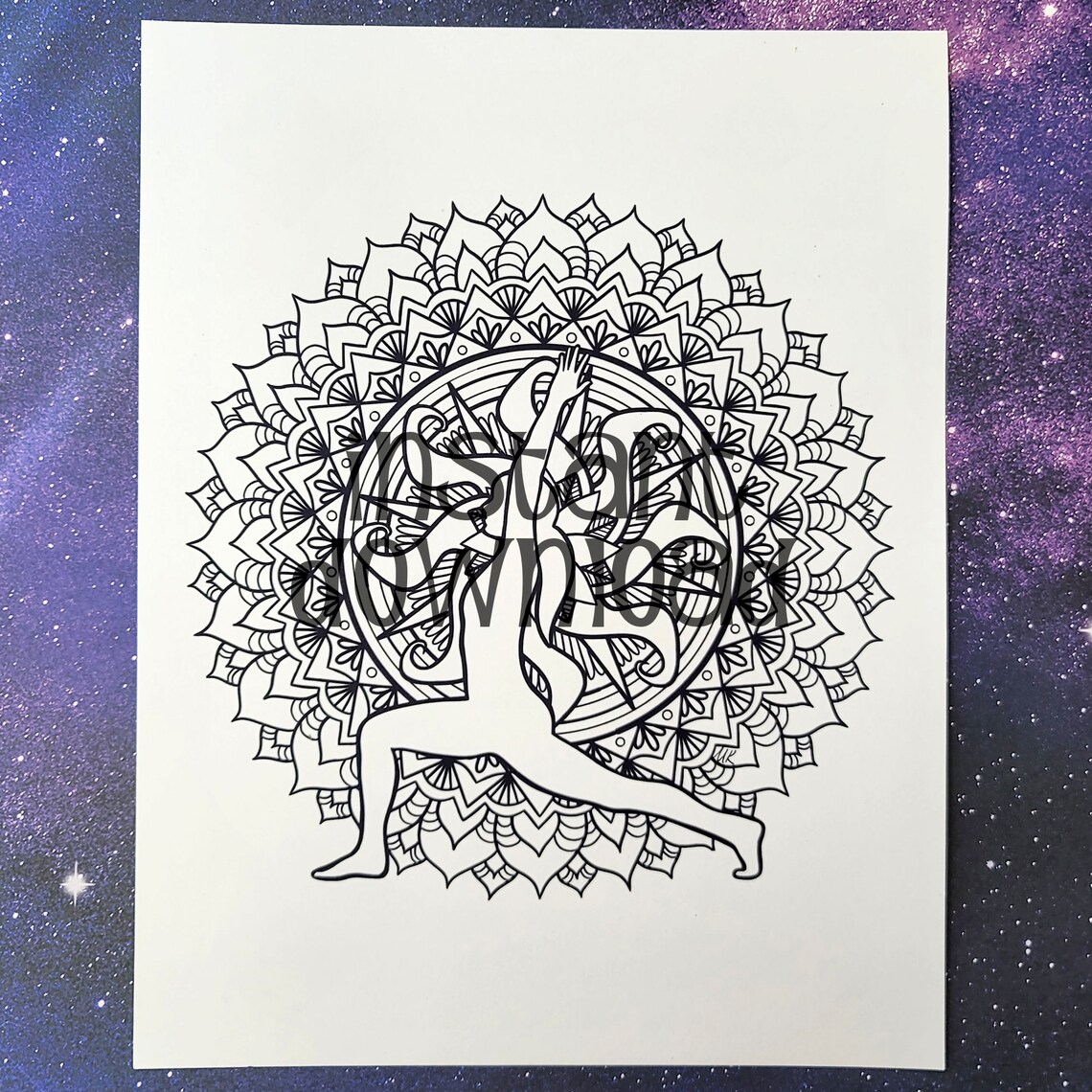 Sacral Chakra 'feel' Coloring Page, Instant Download, Print at Home ...