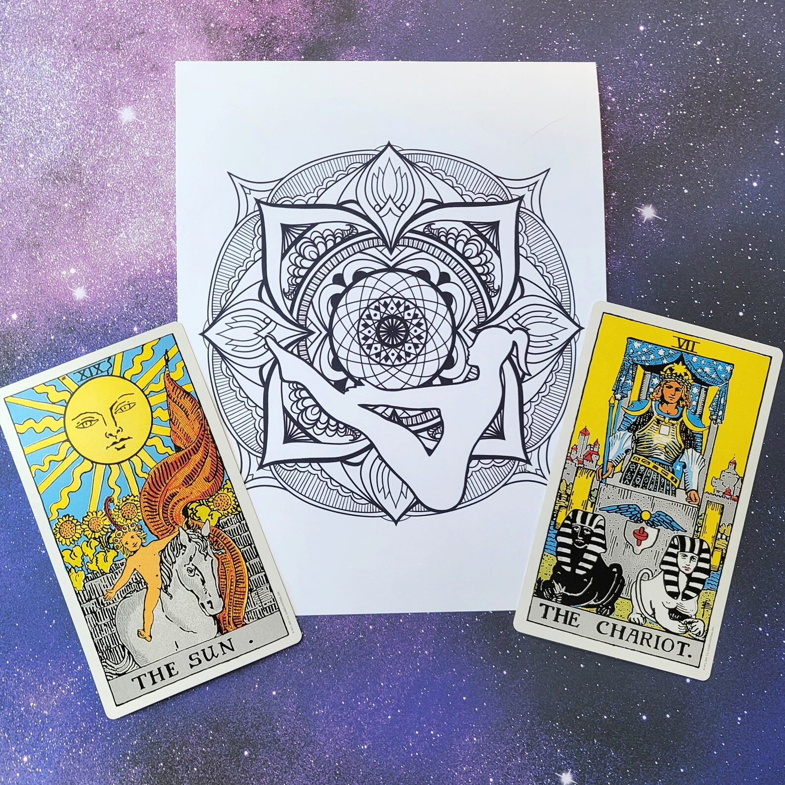 Solar Plexus Chakra 'strive' Coloring Page | Instant Download | Print ...