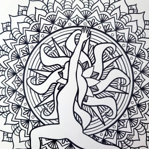 Sacral Chakra 'feel' Coloring Page Instant Download - Etsy