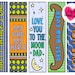 Printable Father's Day Bookmarks, Print at Home, DIY Father's Day ...