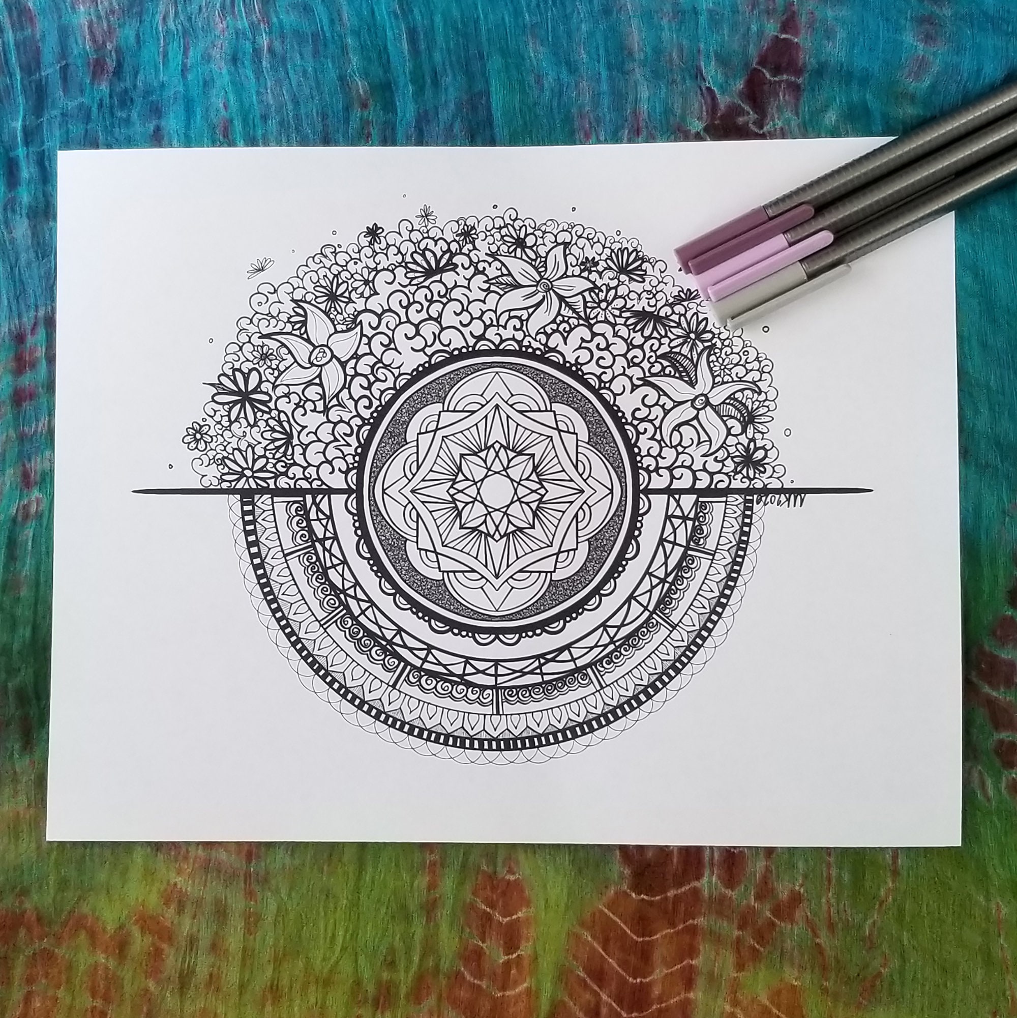 Coloring Page 'duo' Print at Home Instant Download - Etsy Australia