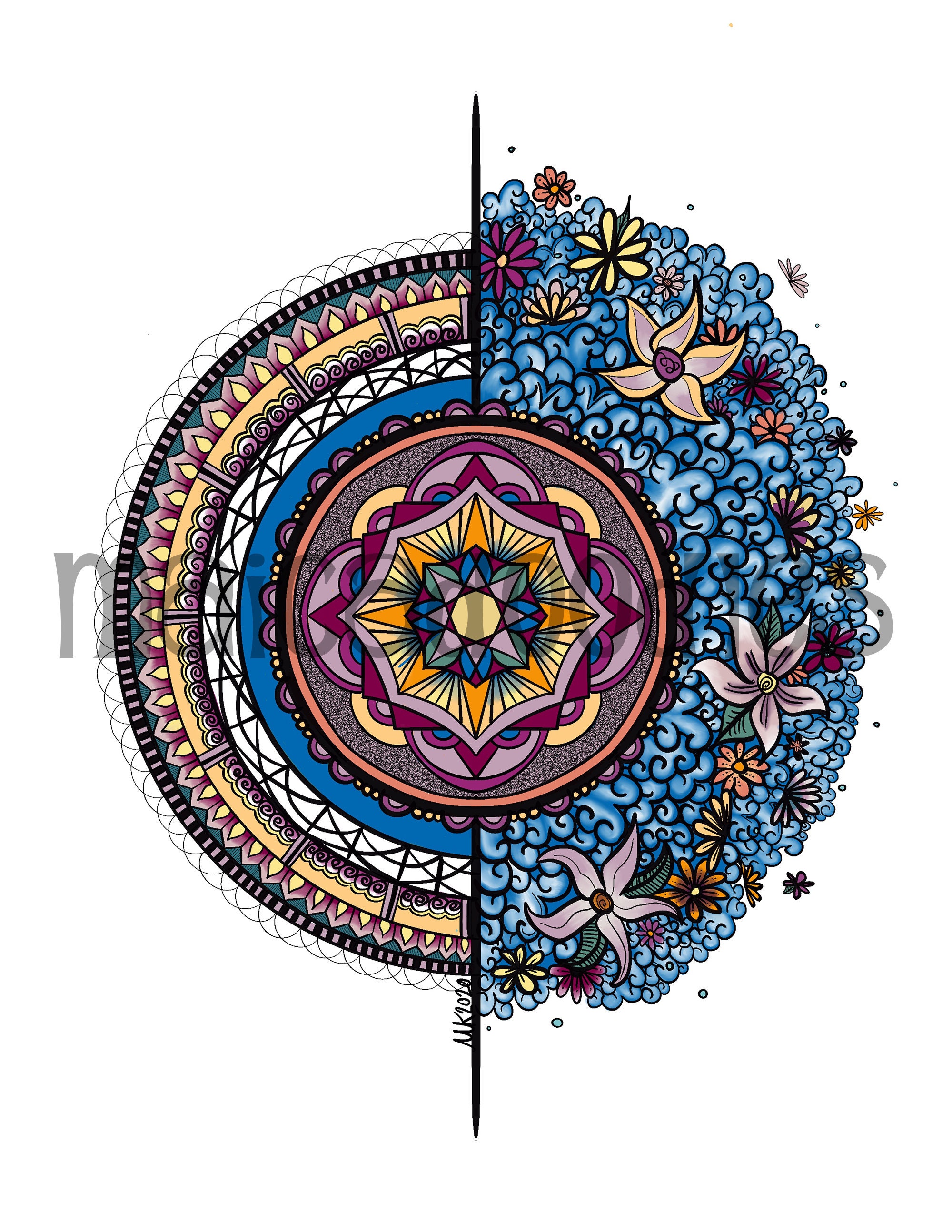 Coloring Page 'duo' Print at Home Instant Download - Etsy Australia