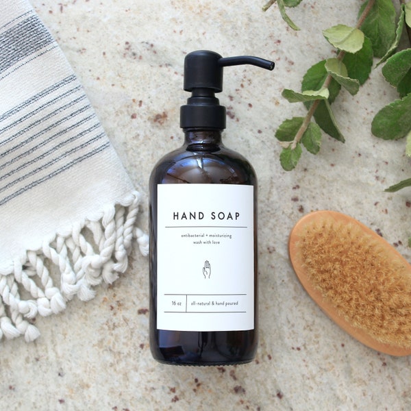 Soap Dispenser Label - Etsy