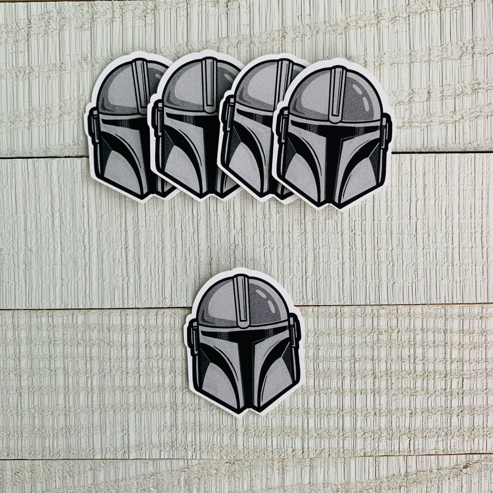 Mandalorian Sticker Star Wars Sticker Disney Laptop Sticker | Etsy