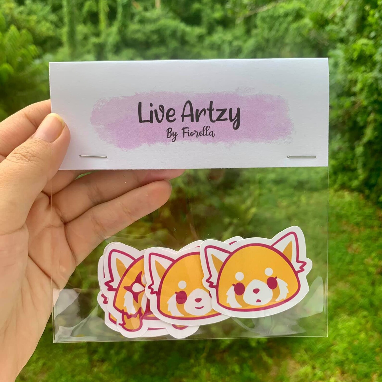 Aggretsuko Sticker pack Anime Gifts | Etsy