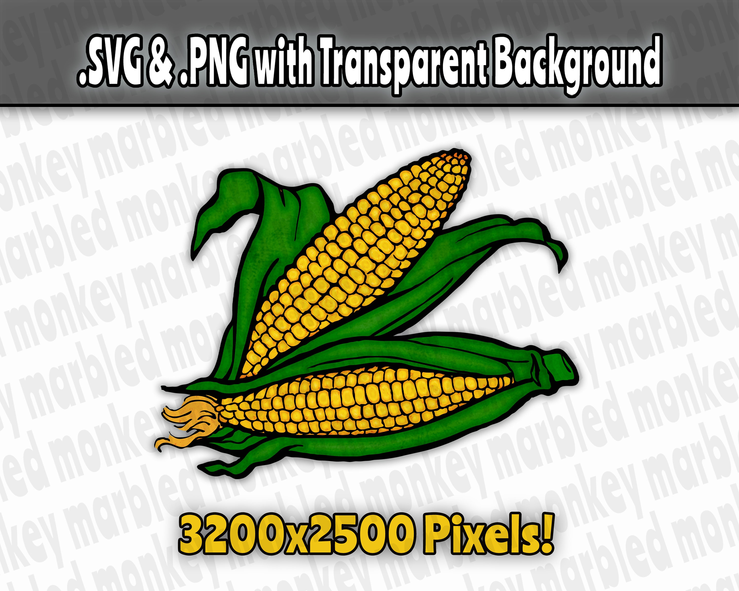 Farming Svg Corn Dxf Corn Vector Corn Clipart Corn Cut Files For ...