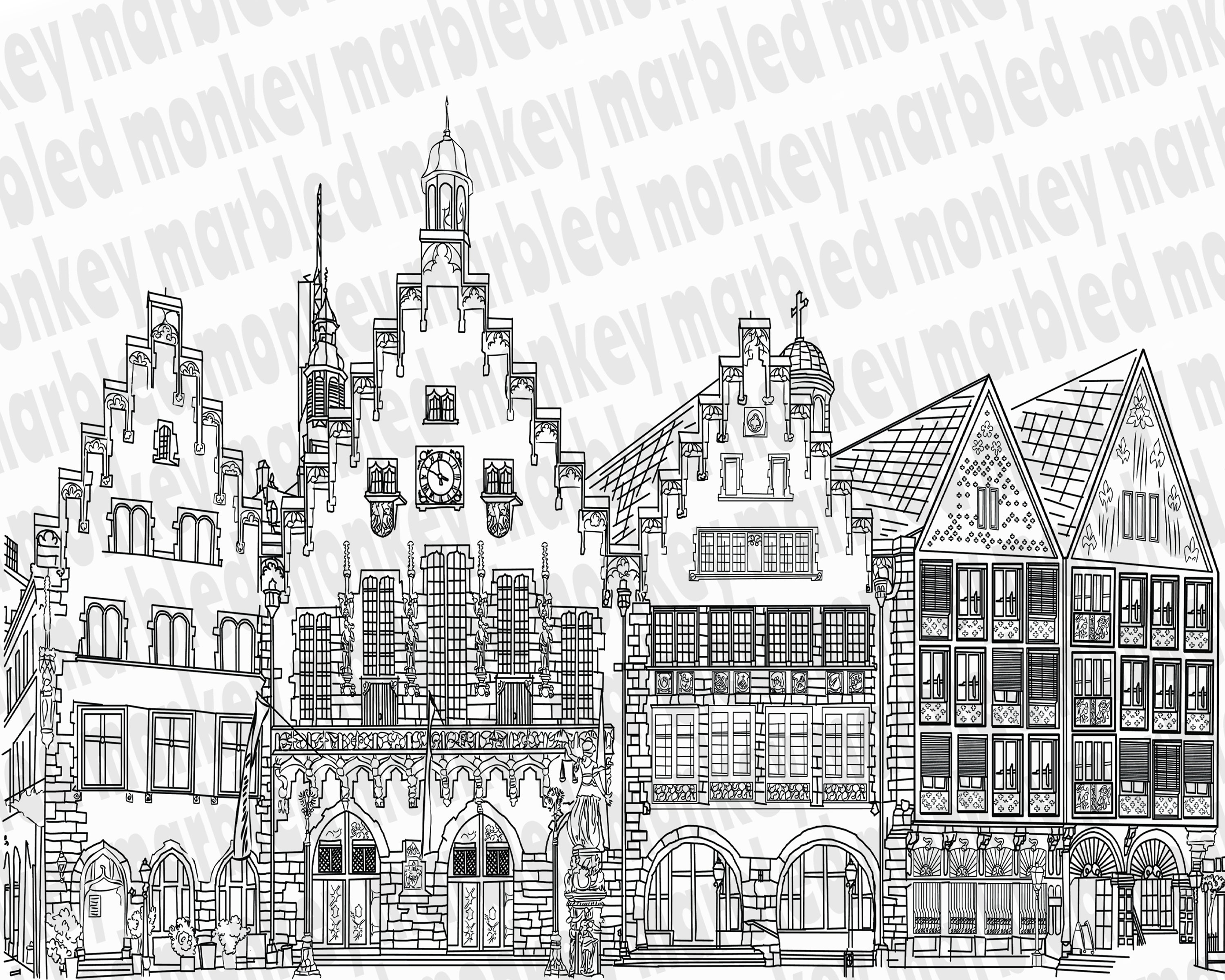 Architect Art Coloring Pages