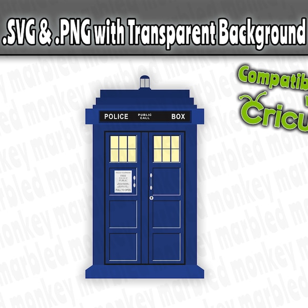 Tardis Svg - Etsy