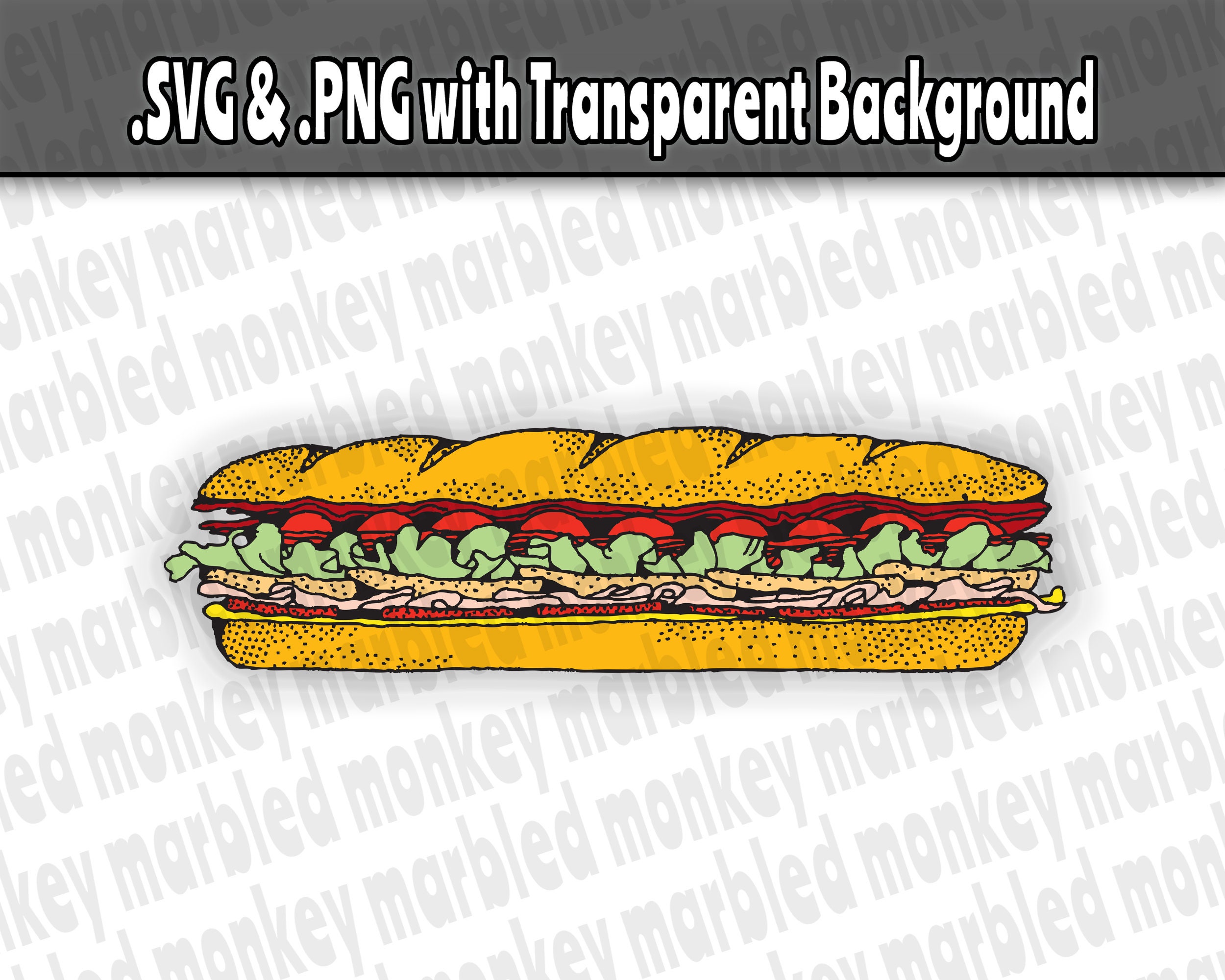 Hero Sandwich Clipart